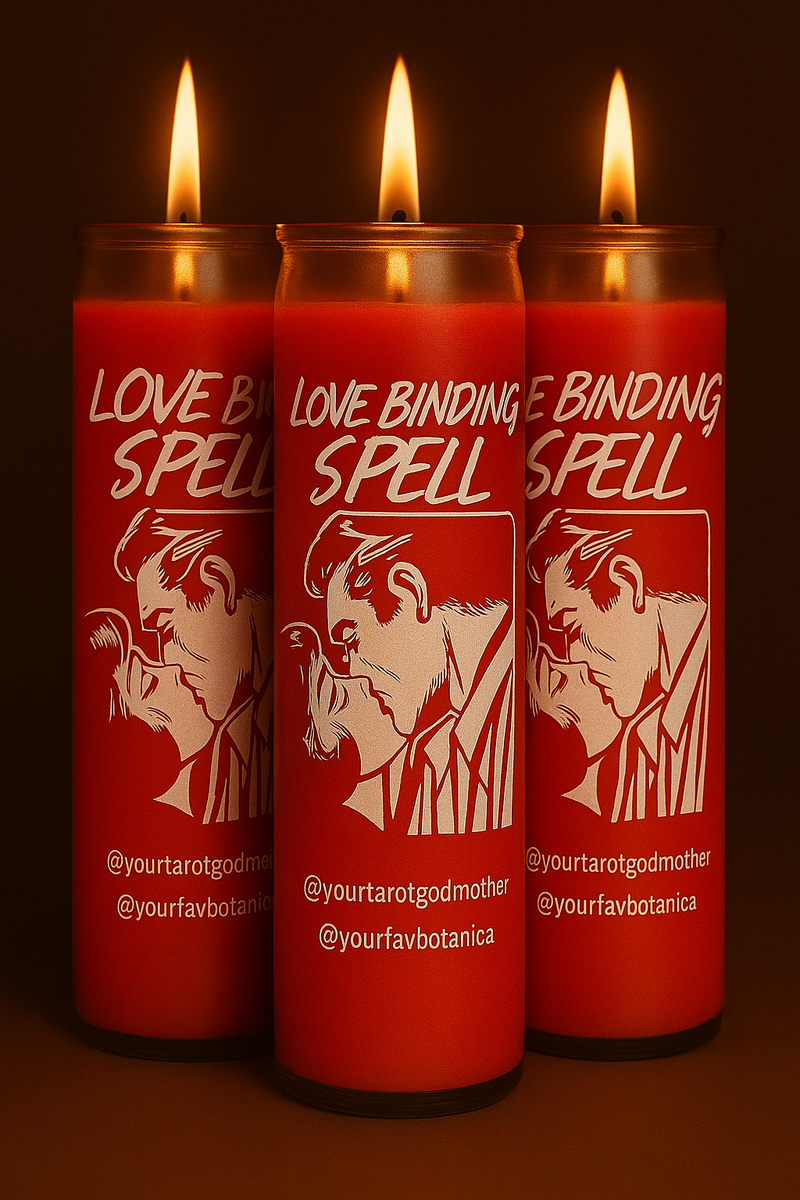 Love Binding Spell Candle – @YourFavBotanica
