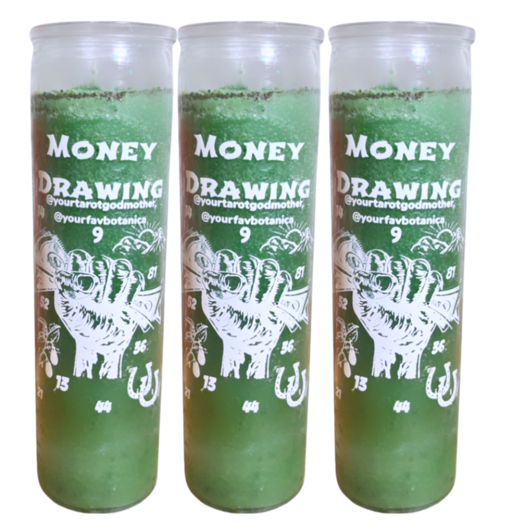 Money Drawing Candle – @YourFavBotanica